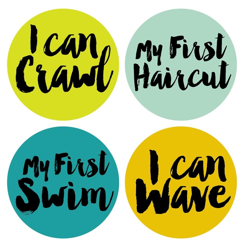 Little Rising Star Milestone Stickers | WeShopSC Item