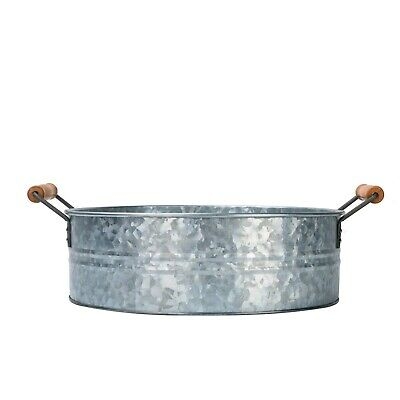 Metal Bucket with Wooden Handles | WeShopSC Item