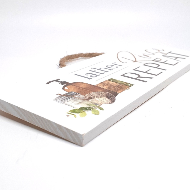 Lather Rinse Repeat Sign | WeShopSC Item