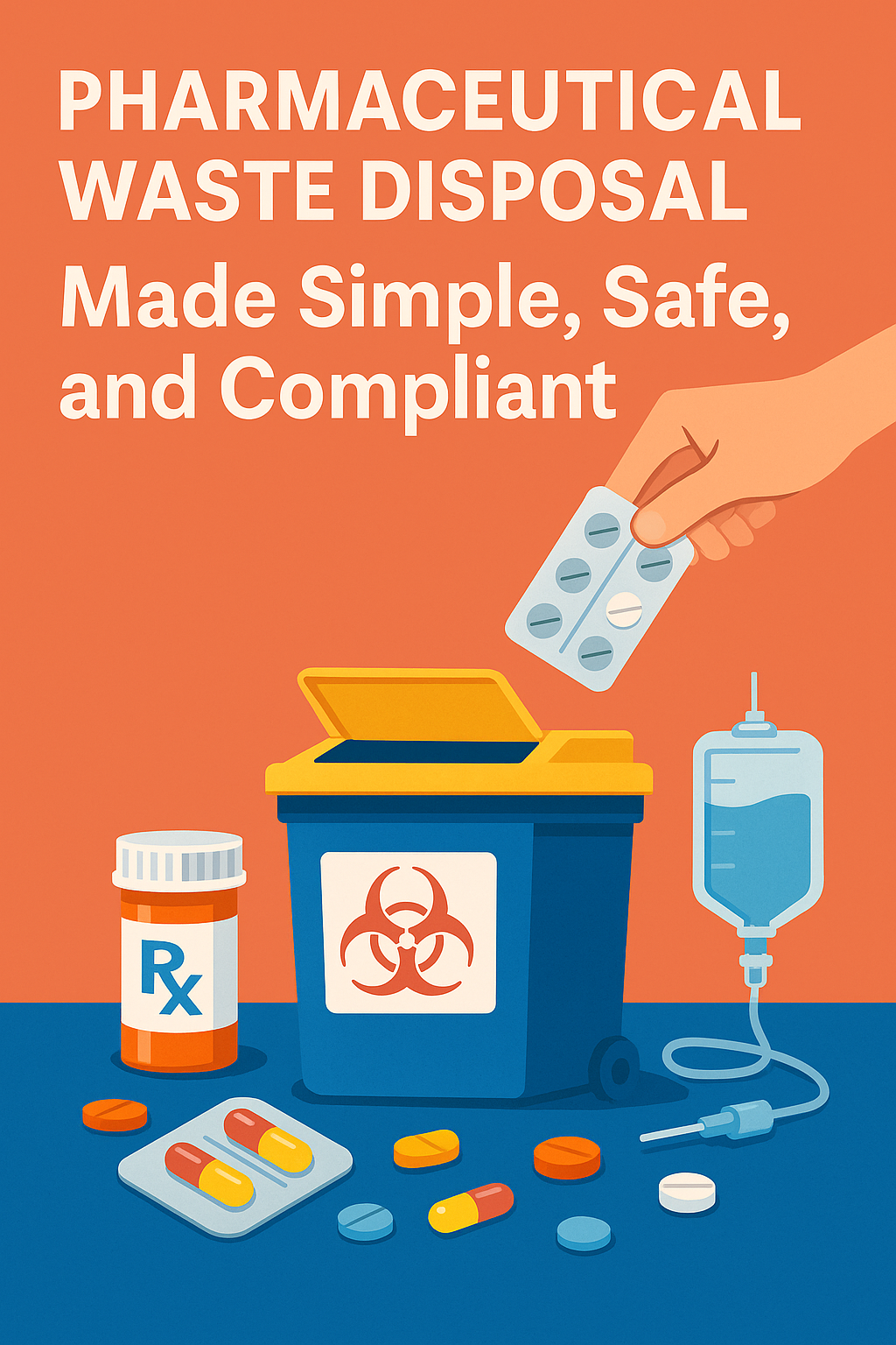 Pharmaceutical Waste Disposal Made Simple, Safe, and Compliant